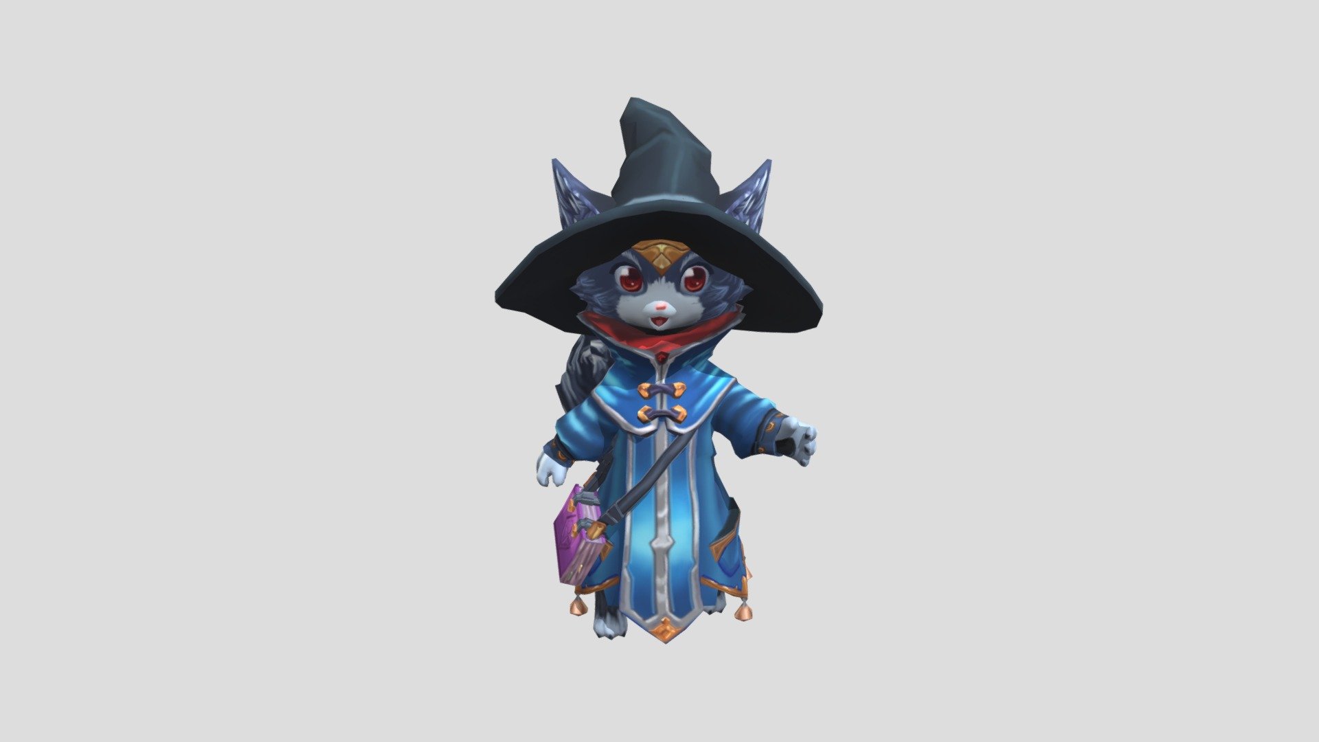 Cat Mage Retexture - 3D model by arajan2 [5f02b07] - Sketchfab