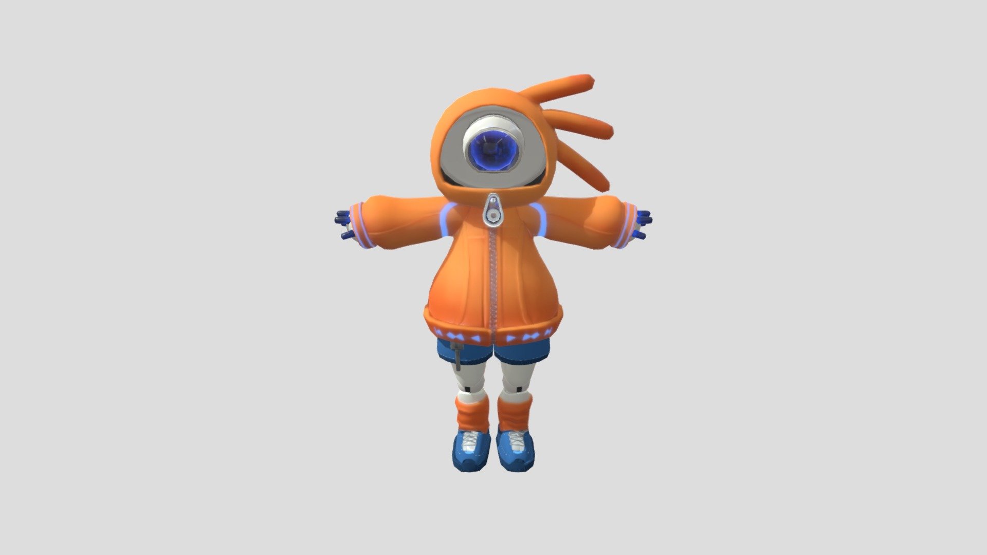BlenderMan - 3D model by huanghuiduo [5f03860] - Sketchfab