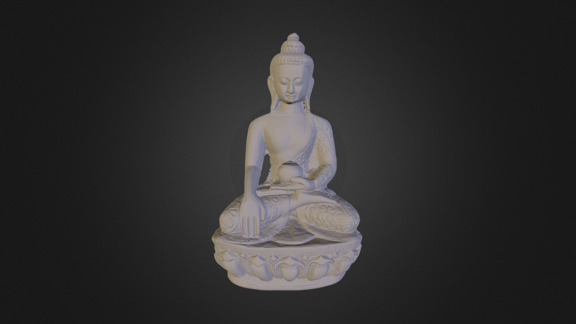 Buddha healing - Download Free 3D model by humanti [5f045e5] - Sketchfab