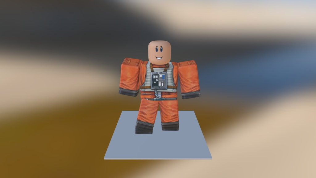 Blocky Wave - 3D model by Roblox-R15 [5f04eba] - Sketchfab