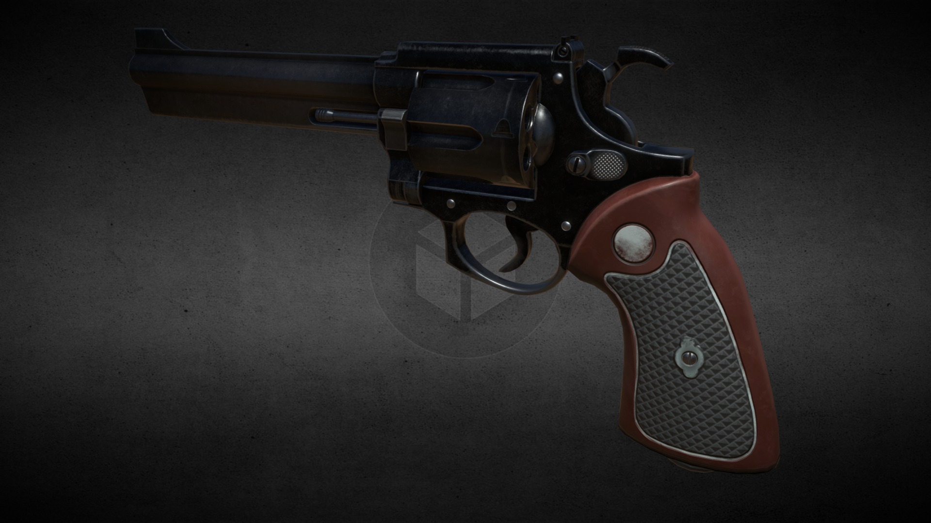 Sheriff_Gun_v04 - 3D model by leonik88 [5f05373] - Sketchfab