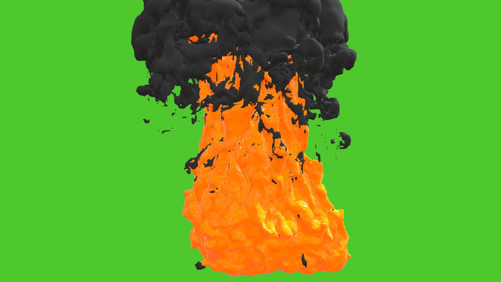 stylized_fire (1) - Download Free 3D model by tech.service.allwe ...
