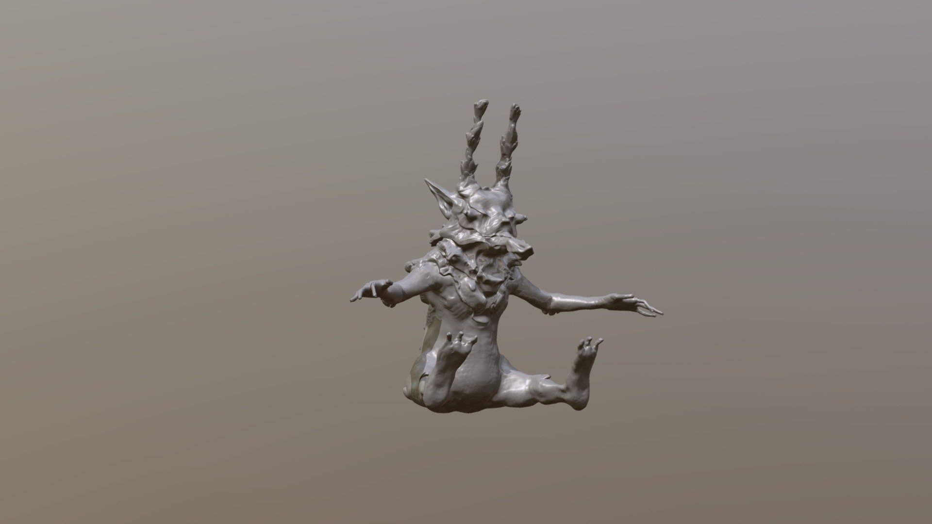 Sitting Dragon - 3D model by Bachi heavy (@bachiheavy) [5f06d01 ...