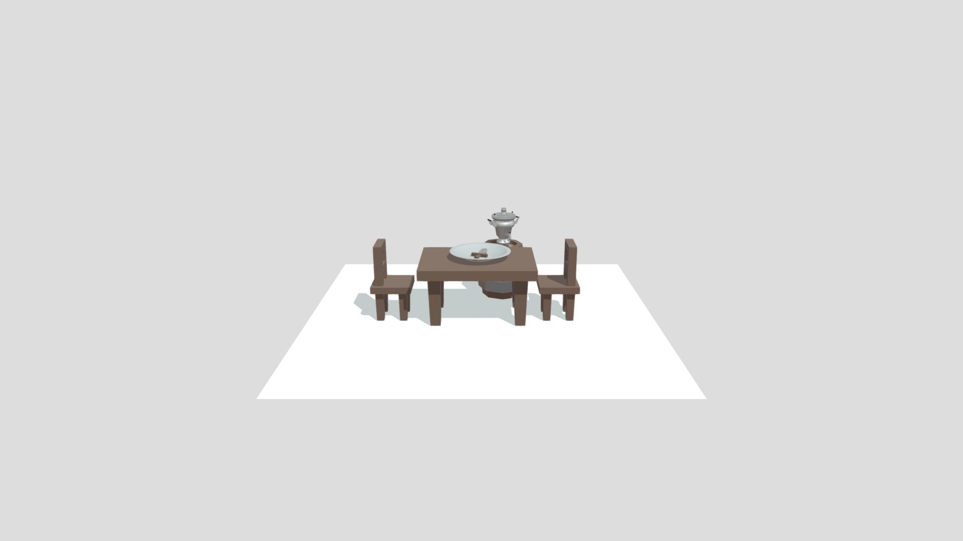 Dinner table - Download Free 3D model by artatouille.aba [5f075fb ...