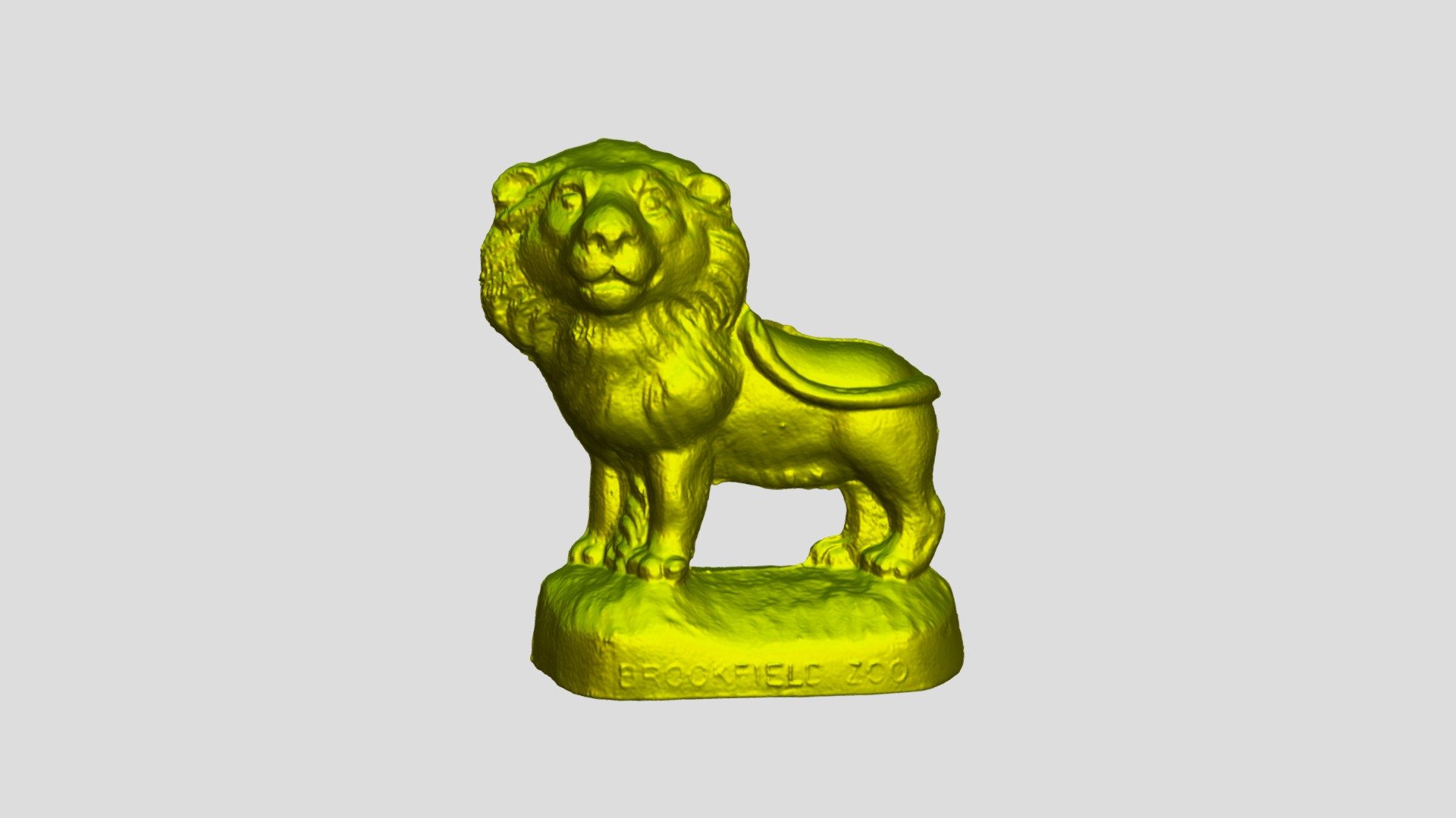 Wonderfalls Wax Lion by chuckreff | Download free STL model ...