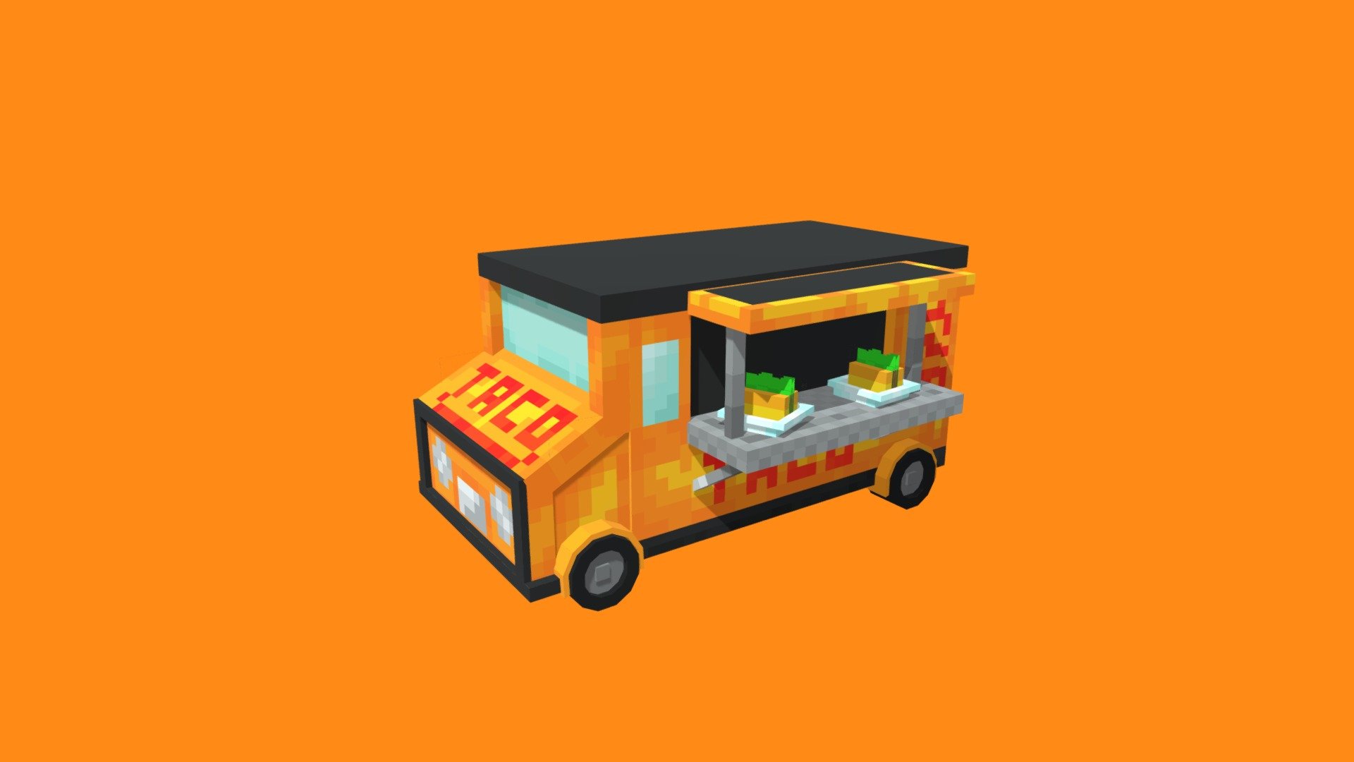 Foodtruck - 3D model by sohesu [5f0a929] - Sketchfab