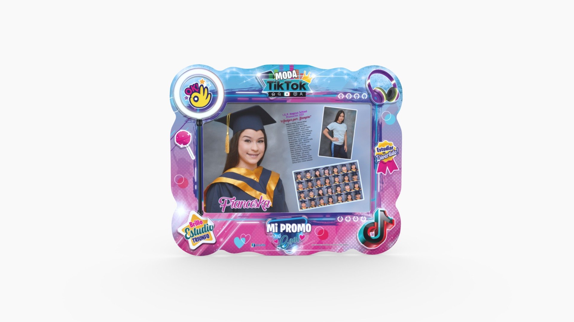 MODA TIK TOK COLLAGE - 3D model by Diplomas y Anuarios ...