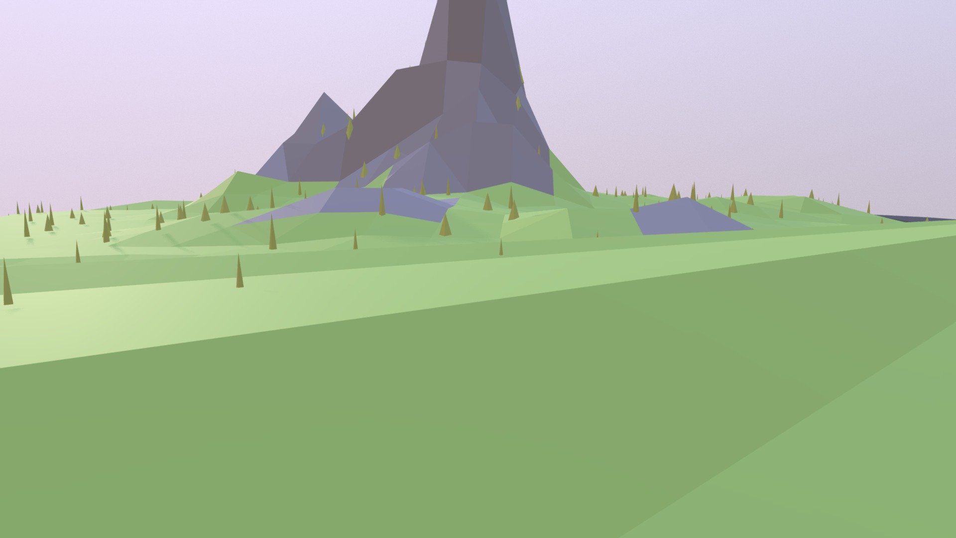 Floating Mountain - 3D model by AberMotionhHub (@Bevelmotion3d ...