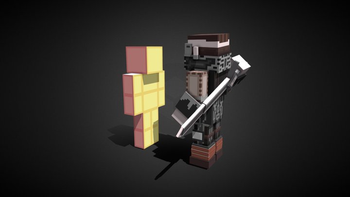Minecraft-animation 3D models - Sketchfab