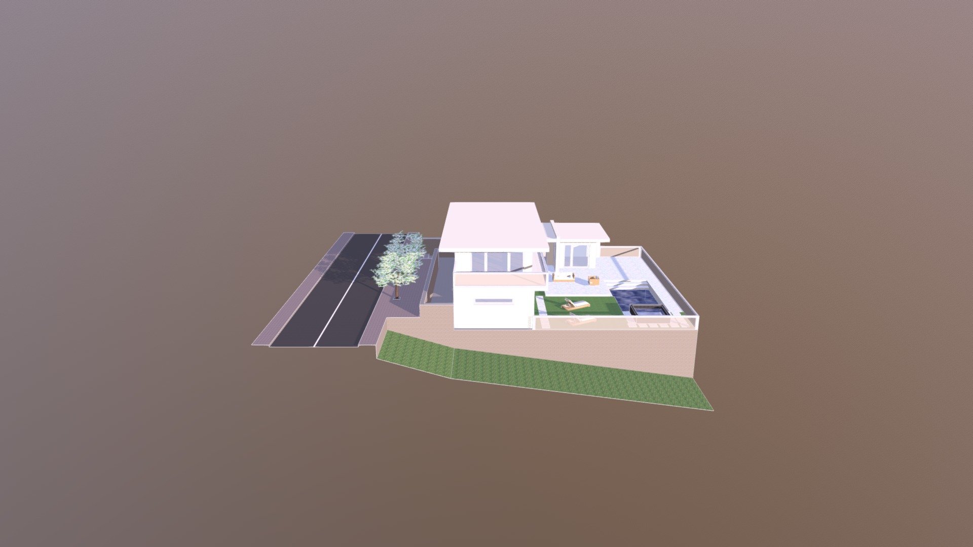La House - 3D model by rasha [5f0c869] - Sketchfab
