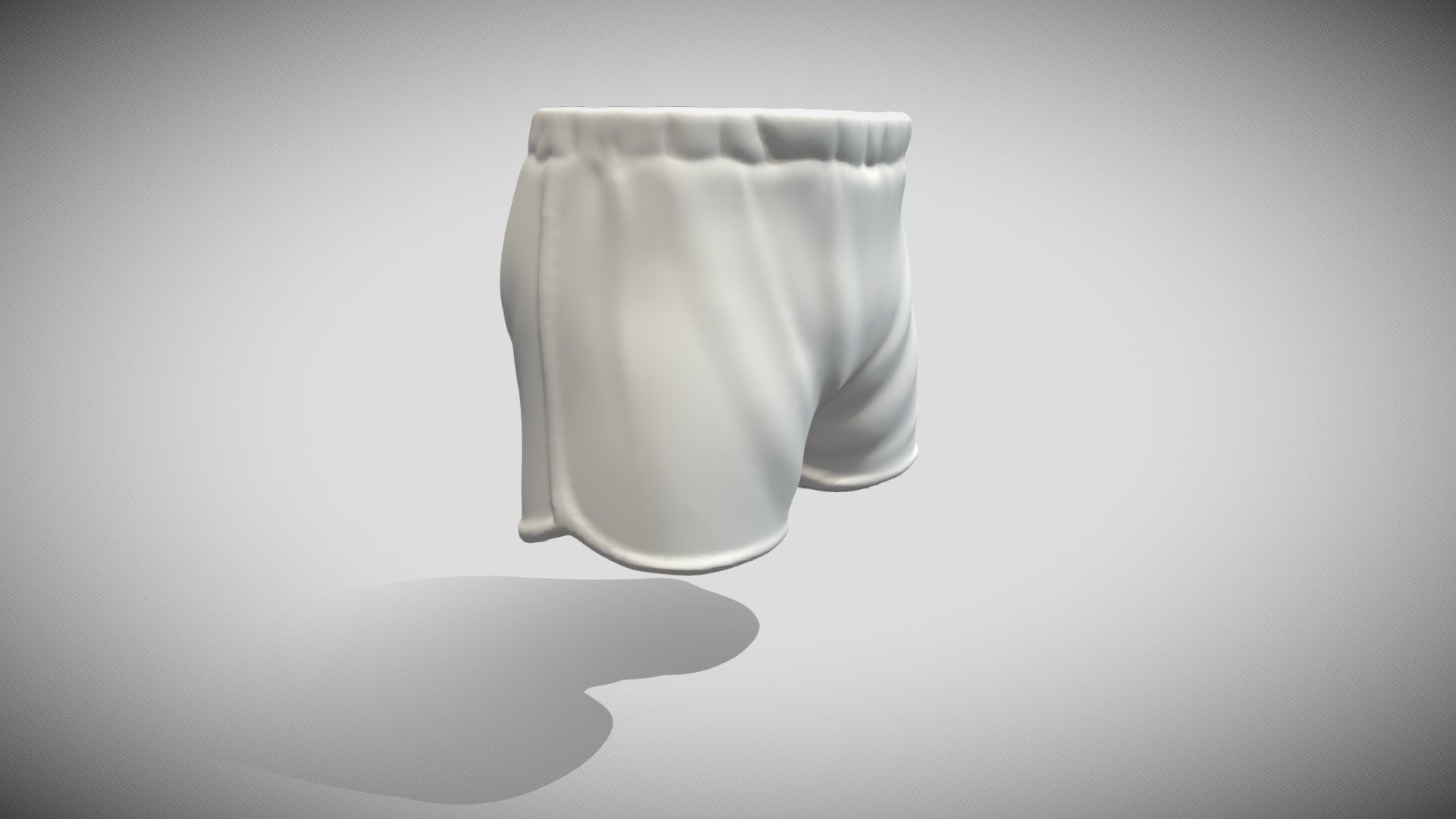 running shorts - 3D model by Anomaliaff [5f0d981] - Sketchfab