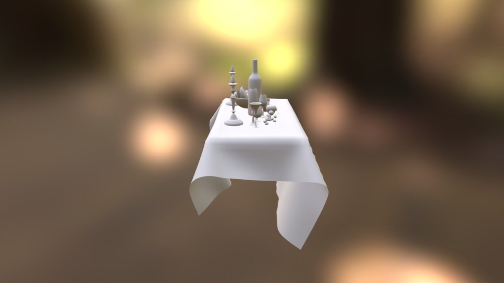 Mi bodegon - 3D model by chowdoka [5f0da4c] - Sketchfab