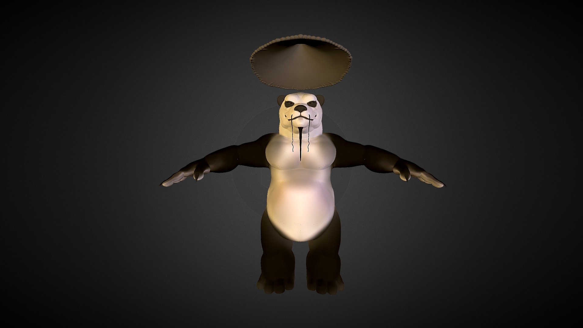 Pandaren - 3D model by Fra.Wa (@frawa.creatures) [5f0e140] - Sketchfab