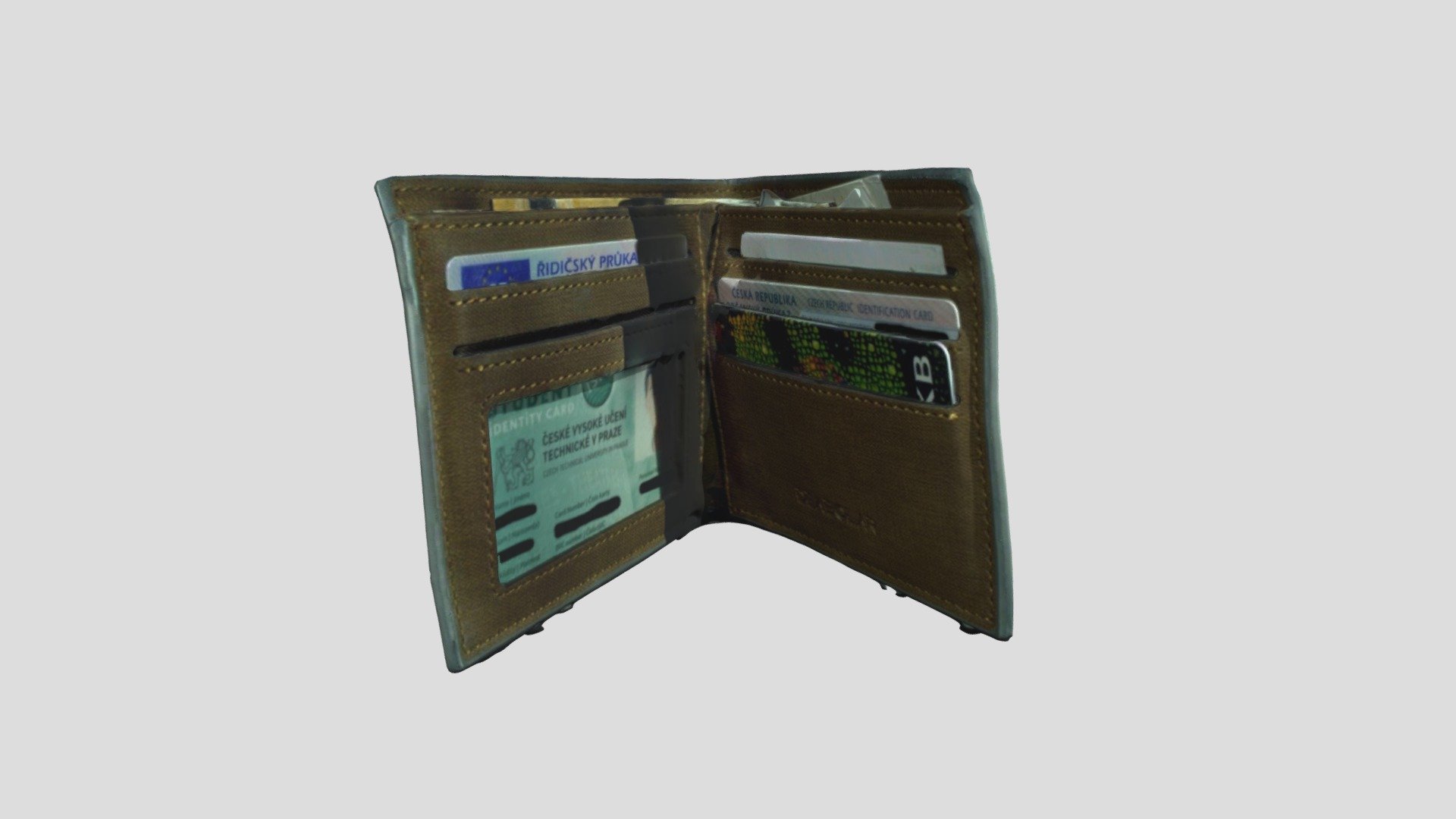 Wallet - 3D model by broulma1 [5f0e228] - Sketchfab