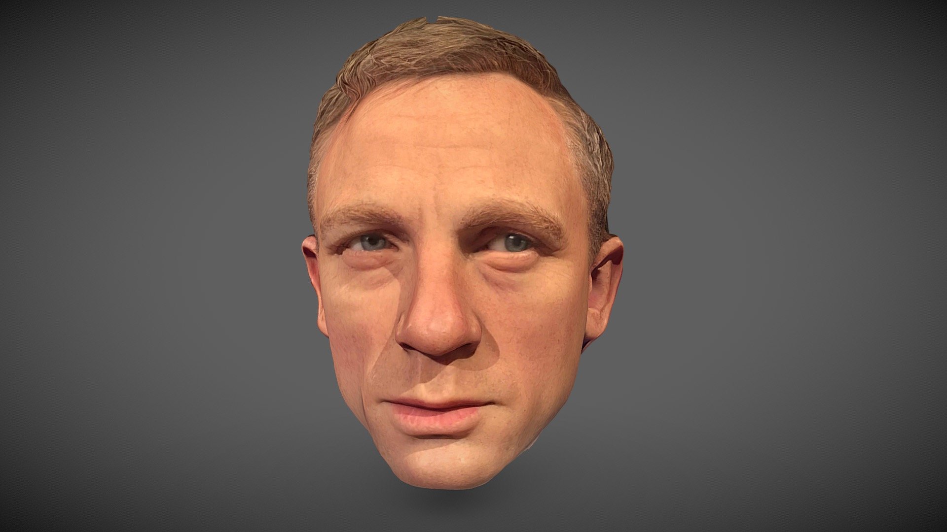 Daniel Craig from the Hollywood Wax Museum - Download Free 3D model by ...