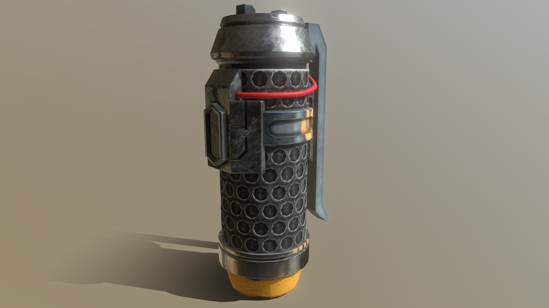 hand grenade - 3D model by Narutooo (@otto520) [5f1071d] - Sketchfab