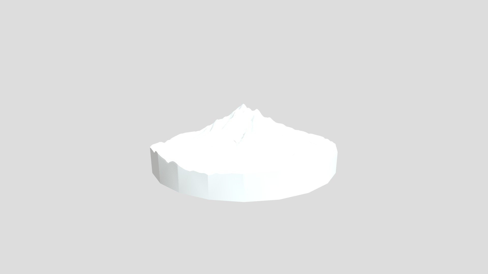 Mount Shari - 3D model by bryenne [5f108f4] - Sketchfab