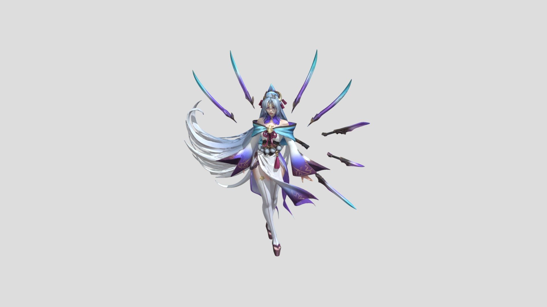 Irelia - Download Free 3D model by Zennn54 [5f111d8] - Sketchfab