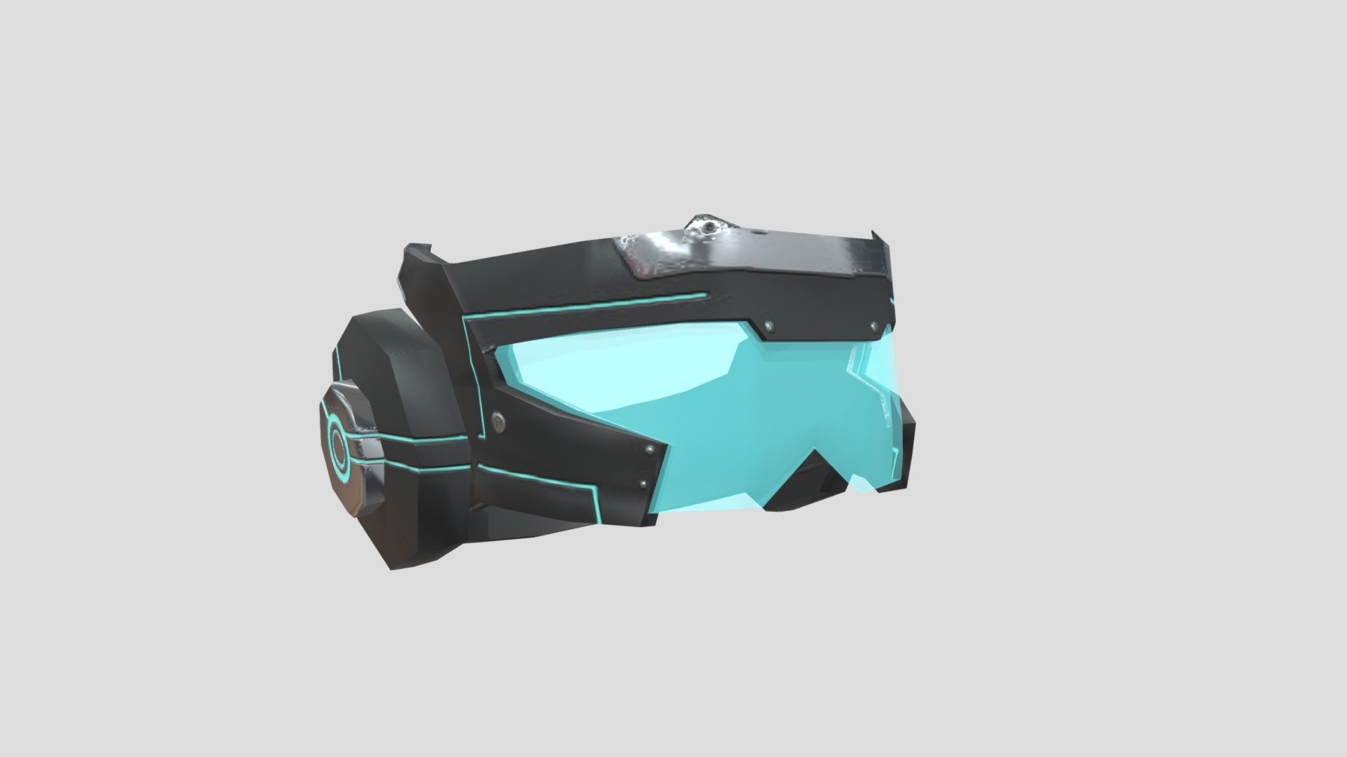 TRON Headset sculpt - Download Free 3D model by wright42 [5f14702 ...