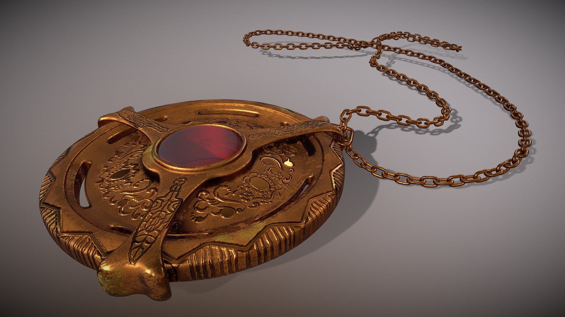 Nancy Drew medallion - Download Free 3D model by Chao Kurosaki (@chaokurosaki) [5f15812] - Sketchfab