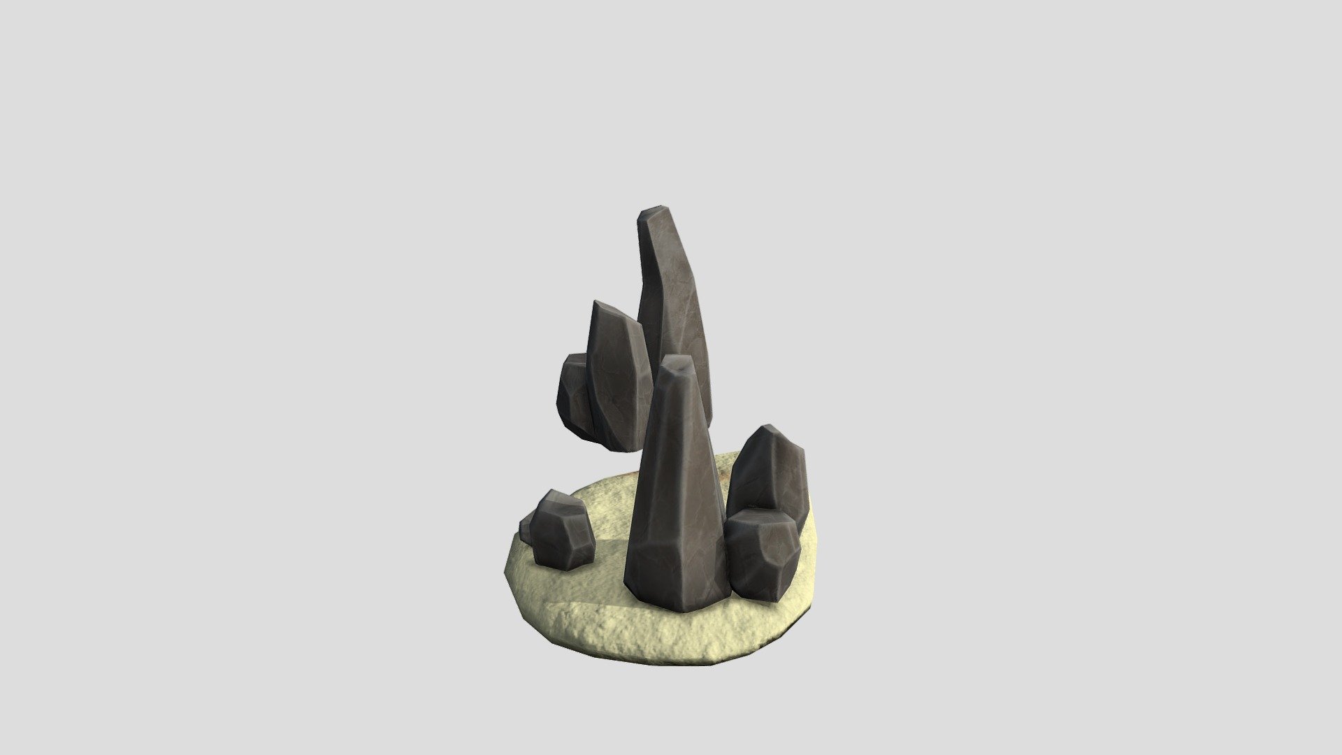 Stylized Rocks - 3D model by AmarosKai [5f165fc] - Sketchfab