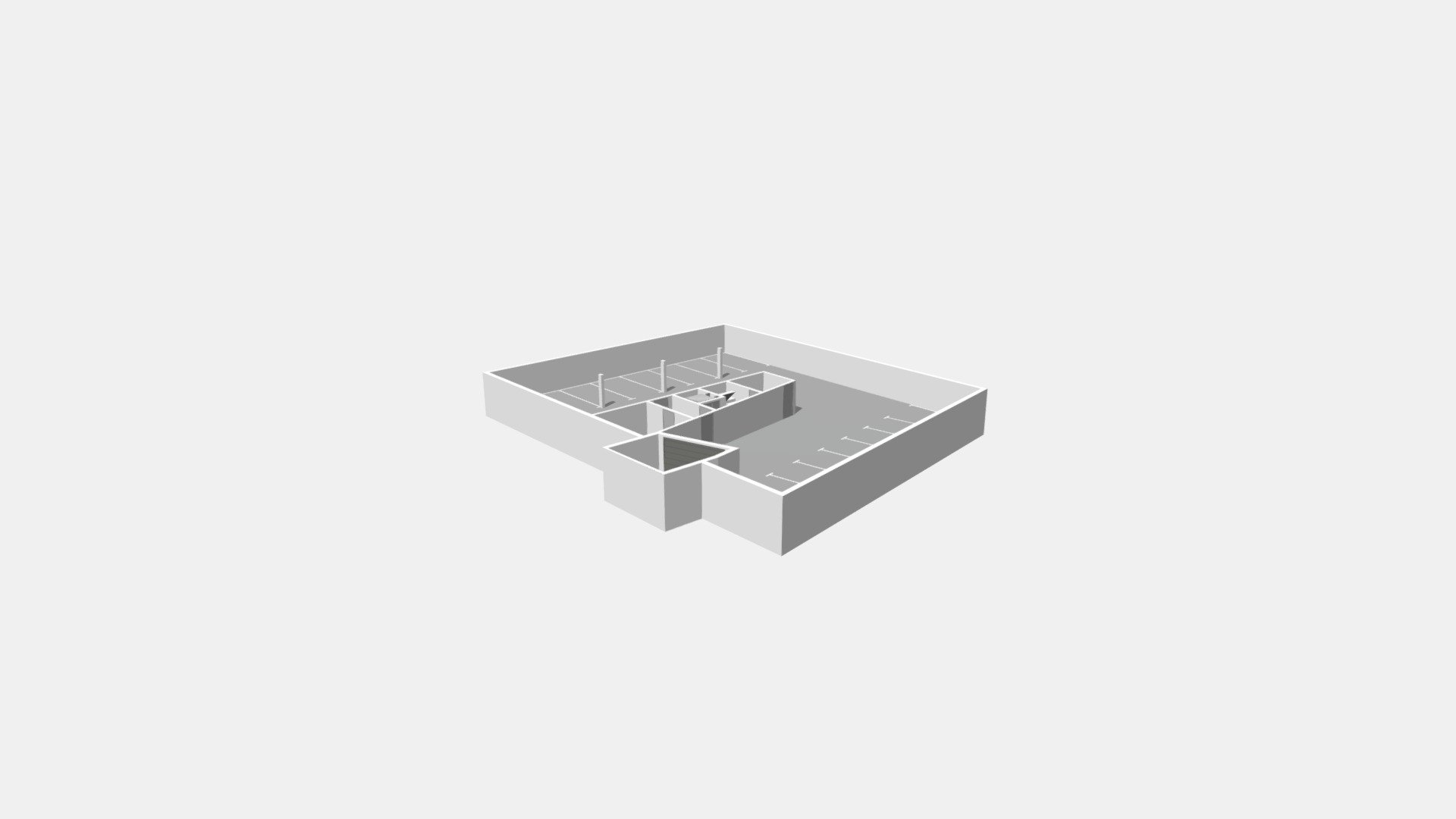 AH-41 Bâtiment SS-1 (isolé) - Download Free 3D model by fractal ...