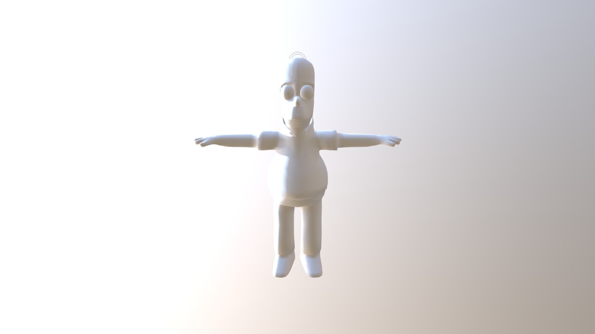 Homer Simpson Model - 3D model by zarko985 [5f1910b] - Sketchfab