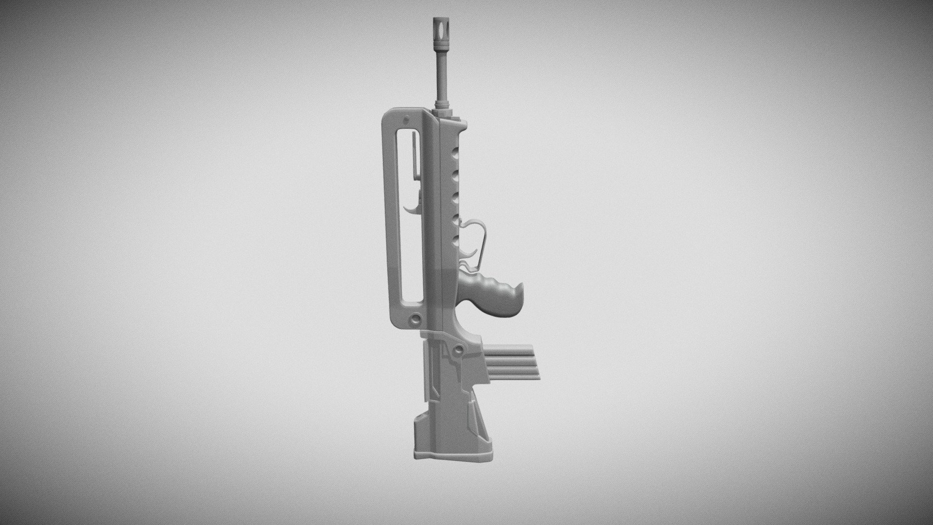 Famas mid poly model - 3D model by Kickr Technology (@kickrtech2021 ...