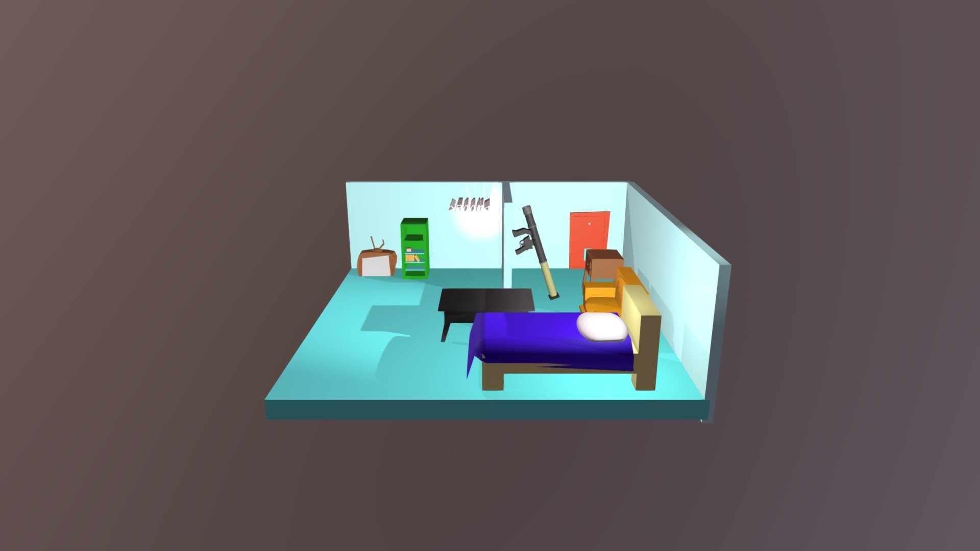 Epic Room - 3D model by Kanthap.Methawisal [5f1a20e] - Sketchfab