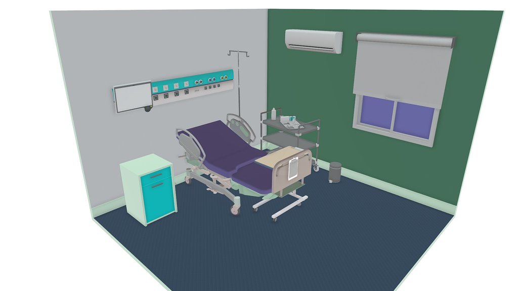 hospital - A 3D model collection by themaincore9 - Sketchfab