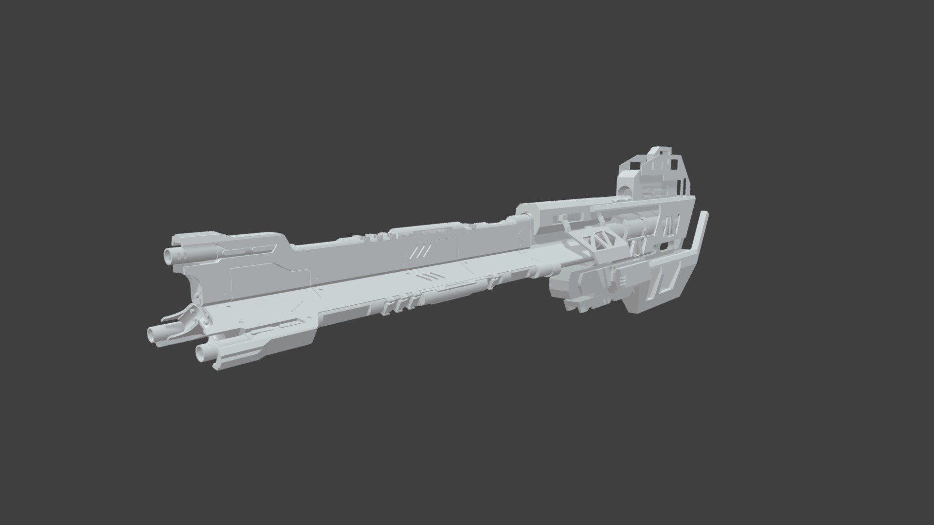 CF-557 Galdereen Repeater - 3D model by Etrius [5f1b598] - Sketchfab