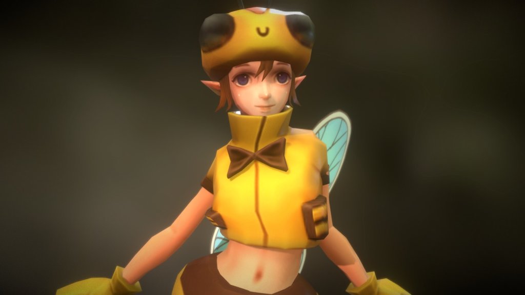 Run&Raid - Freesia bee skin - 3D model by Moon dong hwa (@moondonghwa ...