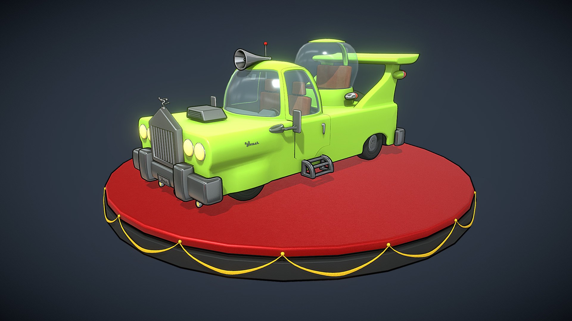 The Homer - 3D model by Steven (@stevenandrades) [5f1bd15] - Sketchfab