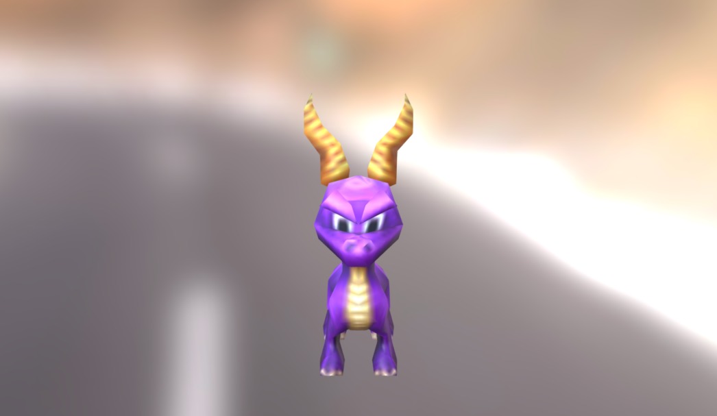 Spyro1 - Download Free 3D model by R1CkYG [5f1dd44] - Sketchfab