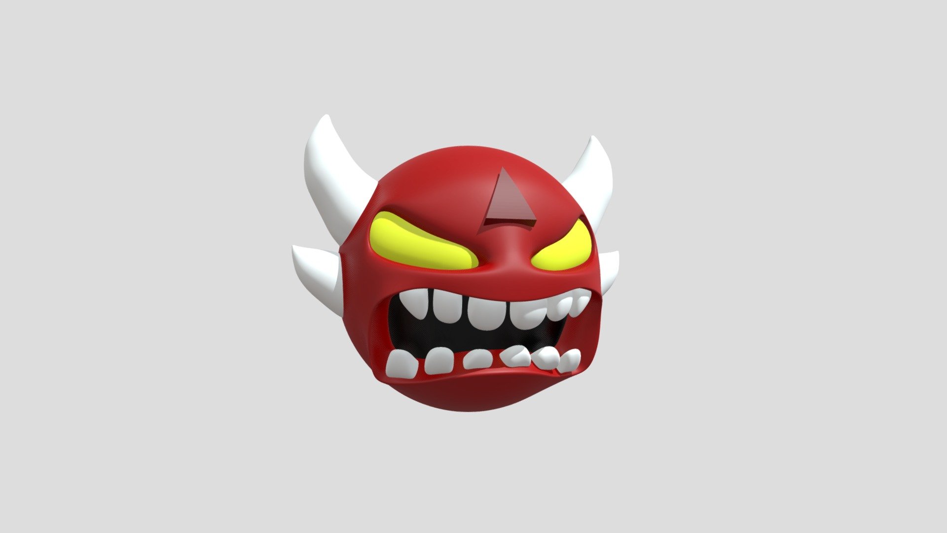 Geometry Dash Insane Demon - Download Free 3D model by Khalfanel ...