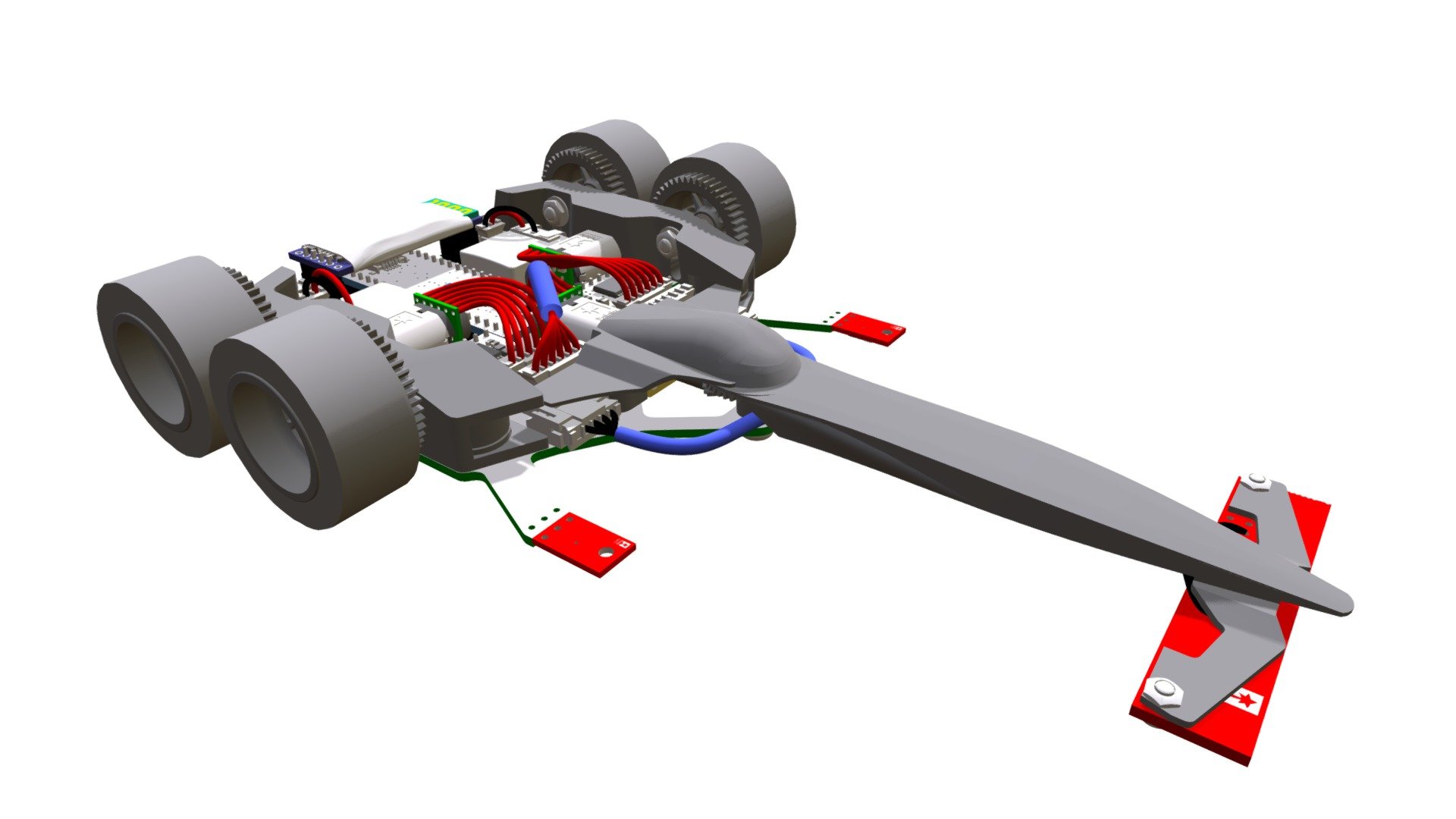 Line Follower - 3D model by sgomezpaz [5f20ca3] - Sketchfab