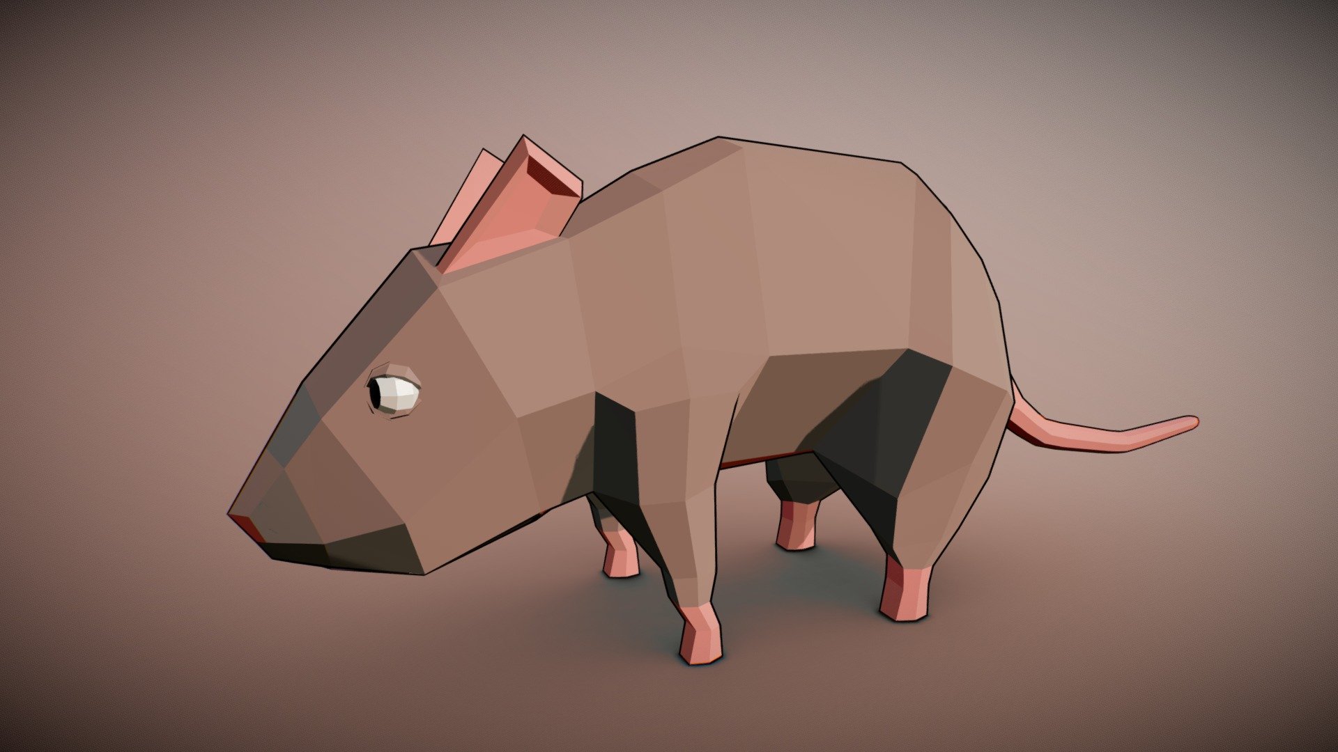 Timmy the hooved rat - Download Free 3D model by Dreaming In ...