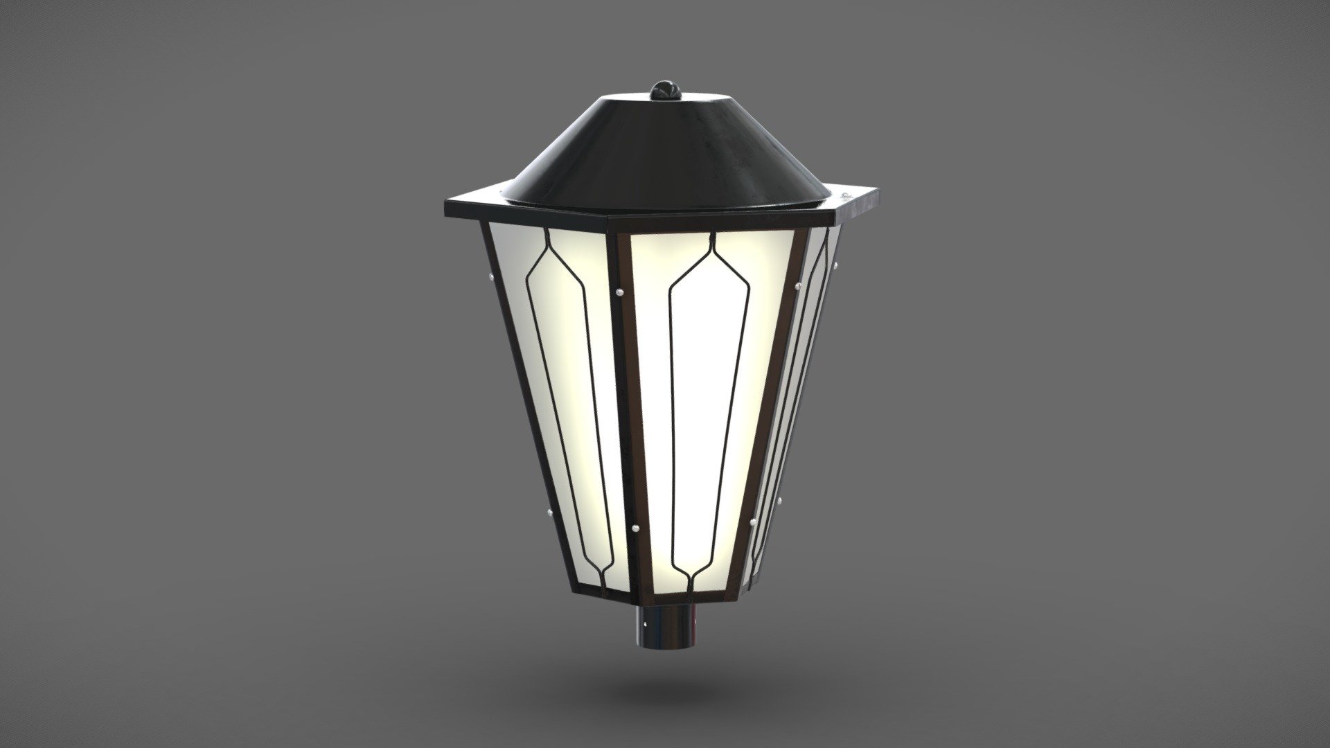LED street light - 3D model by Andrea Marziano (@3dartel) [5f21905 ...