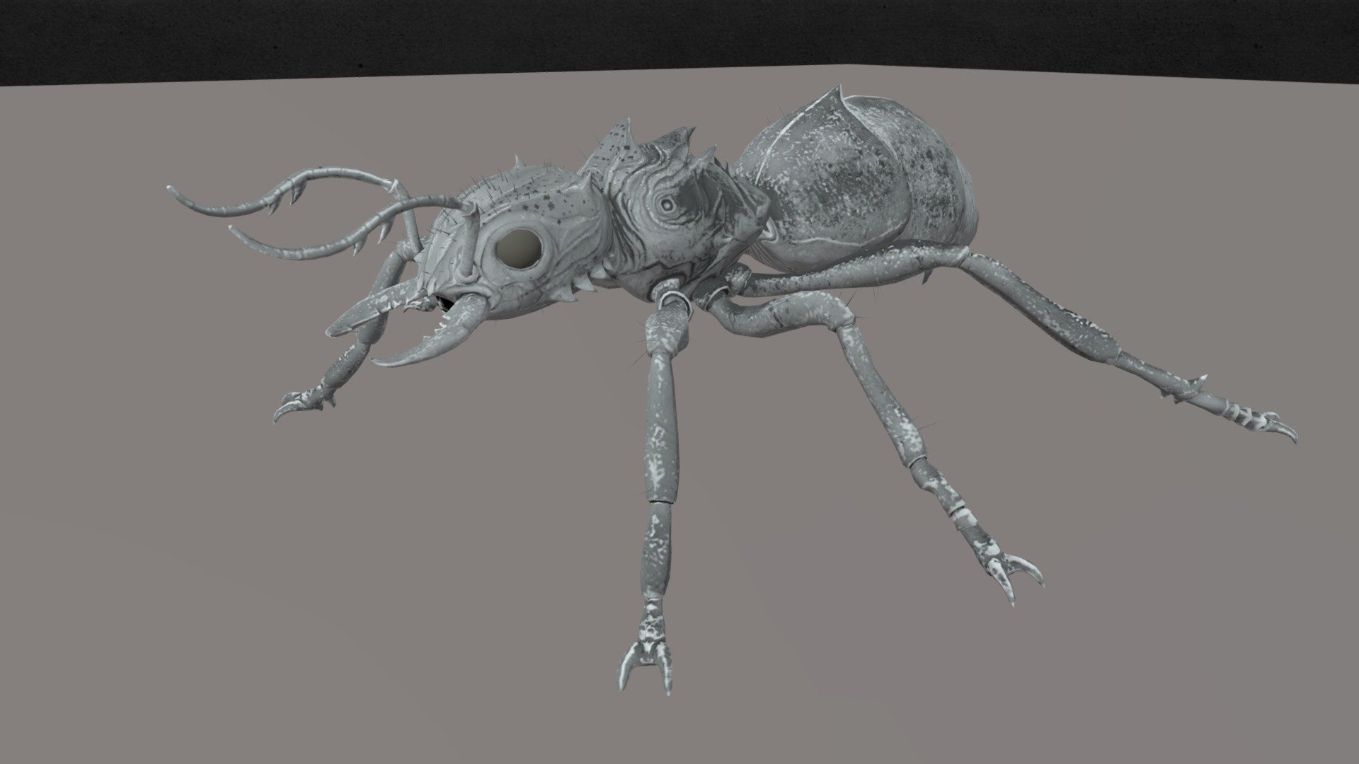 ant - 3D model by whitehair19 (@waigt) [5f22779] - Sketchfab