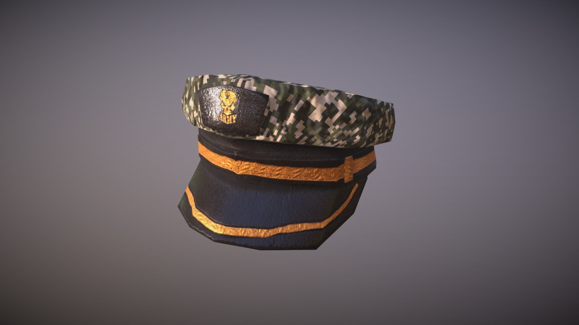Military hat - 3D model by JankicDesign (@Allex_Fx) [5f2293c] - Sketchfab