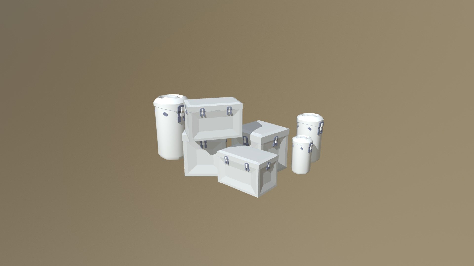 Clutter Props - 3D model by katherinelopez [5f23b12] - Sketchfab
