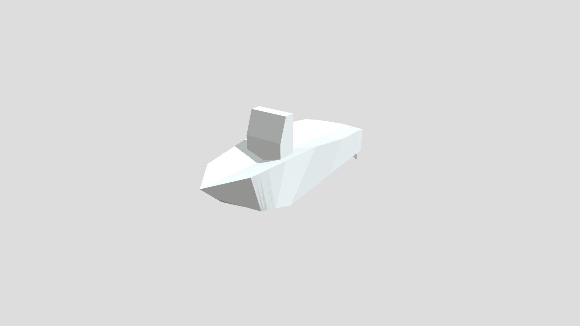 Low-poly speedboat - Download Free 3D model by Mrelectro09 [5f24697 ...