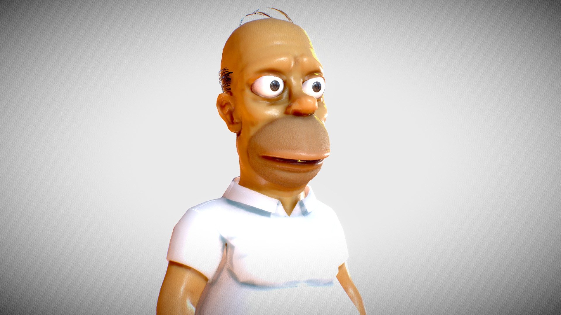 Homer - Buy Royalty Free 3D model by Tiko (@tikoavp) [5f24aba ...