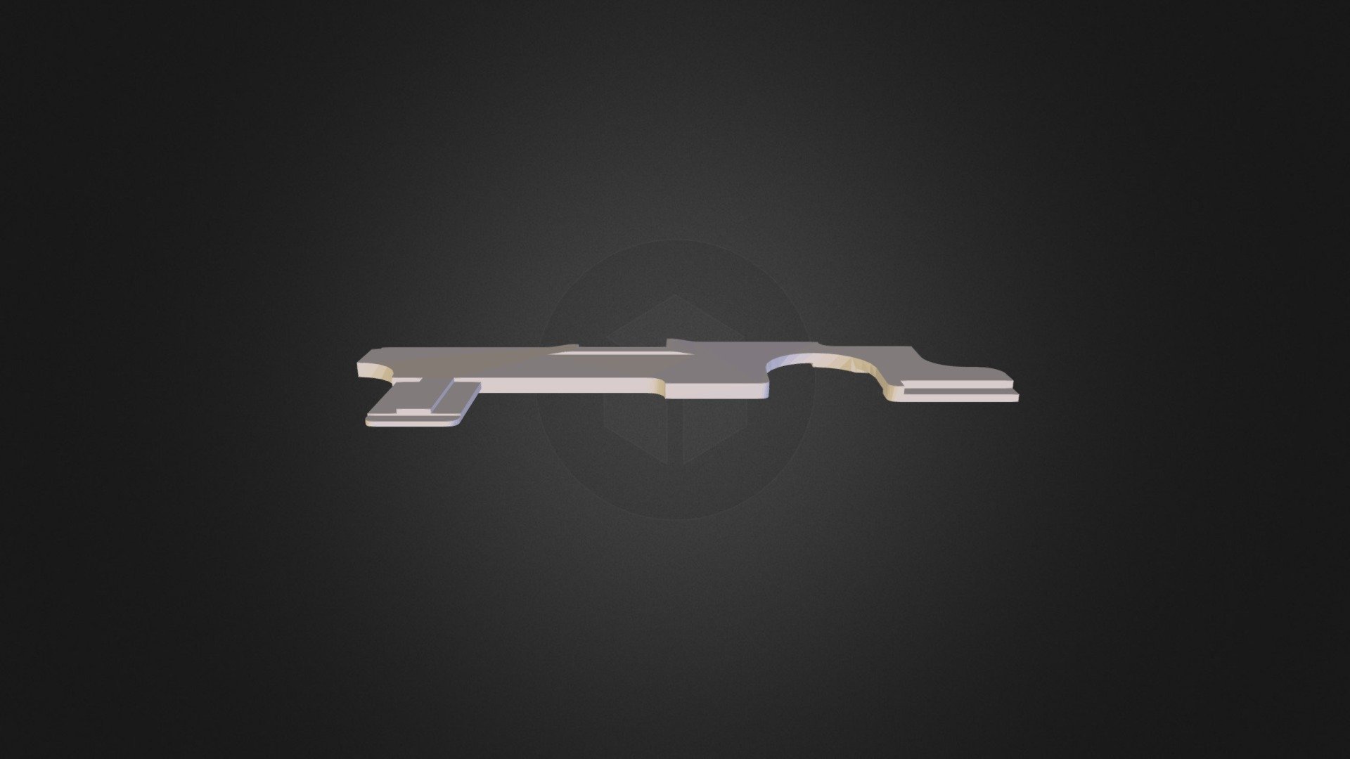 Cyma M4 fire selector plate Airsoft - 3D model by 3dindustries [5f25a38 ...