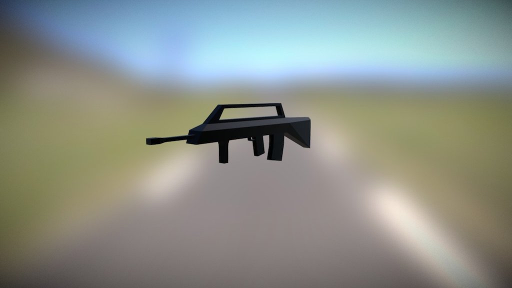 BTA Assaultrifle 01 - 3D model by nexuswulf [5f25d14] - Sketchfab