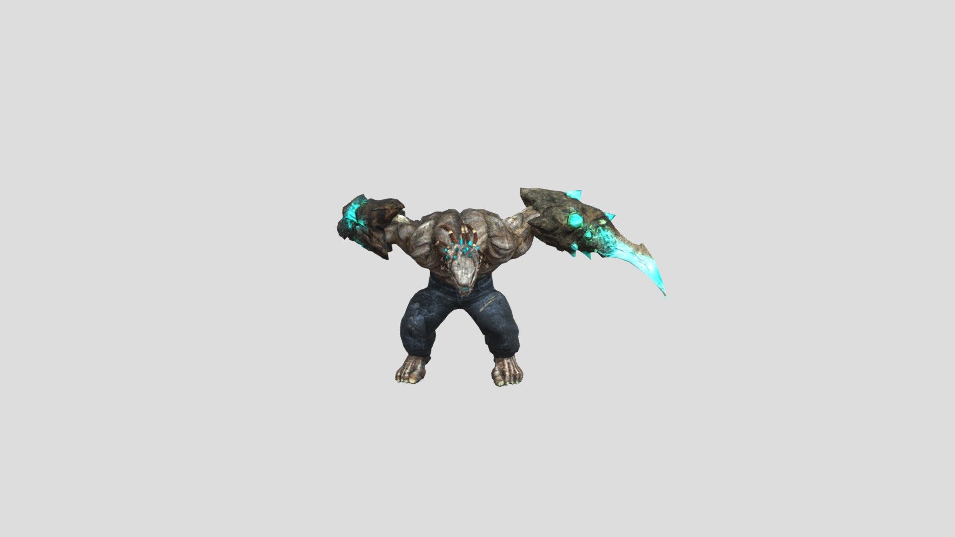 attack power (Mutant) - Download Free 3D model by gdinosaur8 [5f25f10 ...