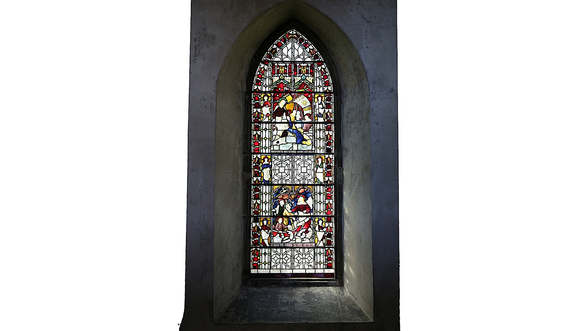 Stained glass to Lt. Porter 1891* - 3D model by Rochester Cathedral ...
