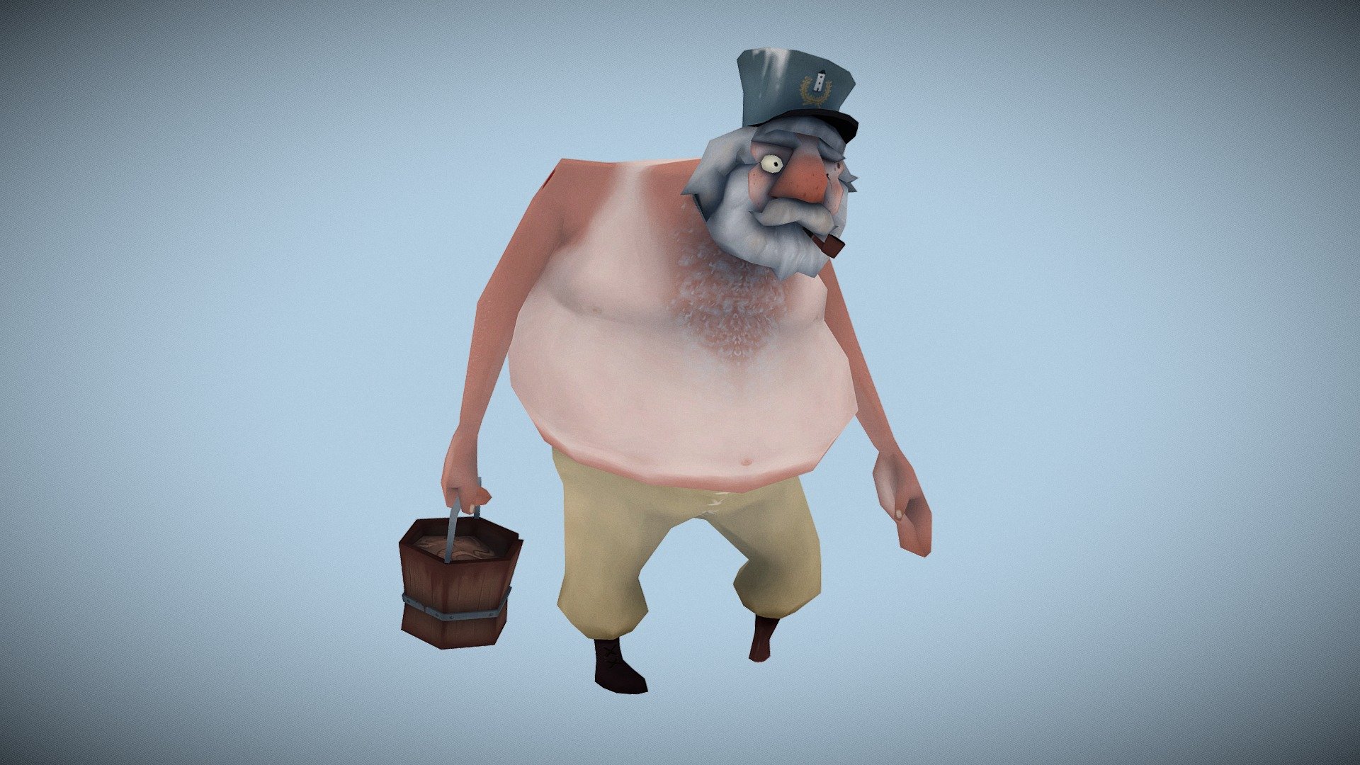 The Lighthouse Keeper - Low Poly - 3D model by Deech [5f28b99] - Sketchfab