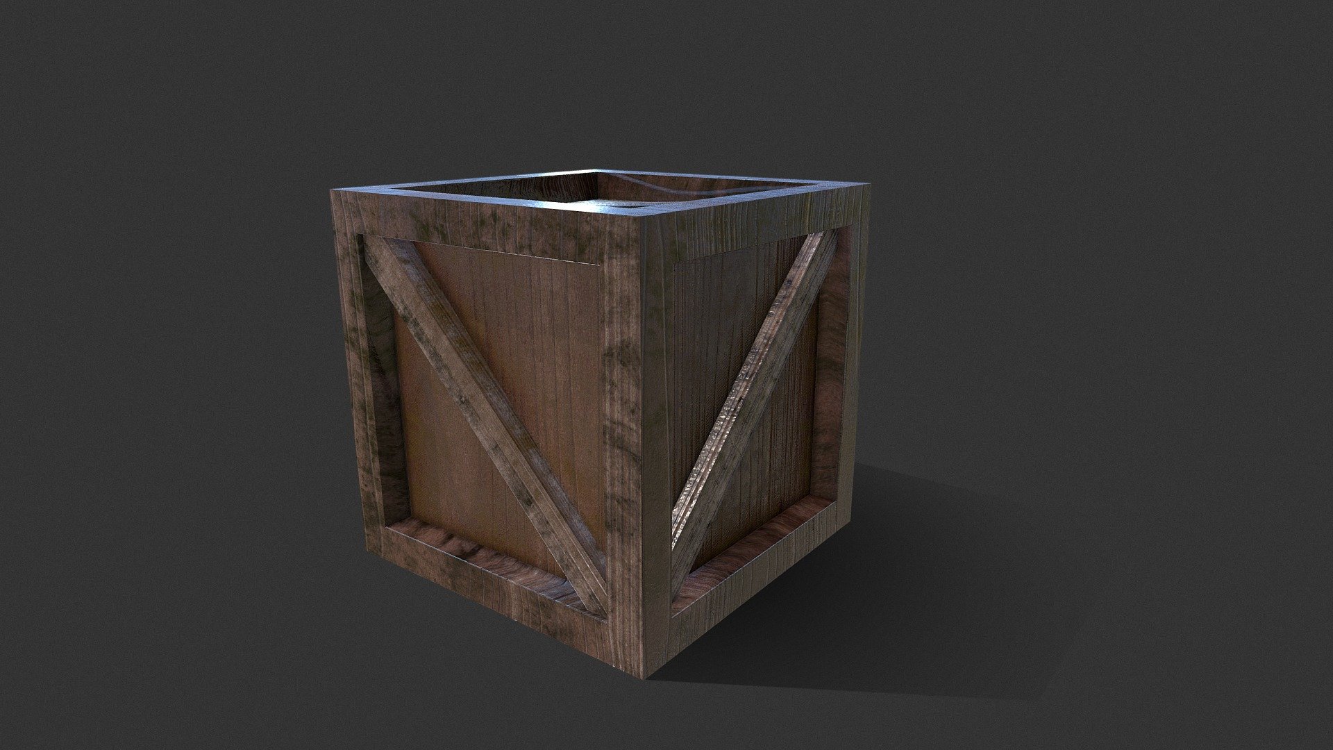 Crate - Download Free 3D model by Adrian Cota (@ac307242) [5f28dc8 ...