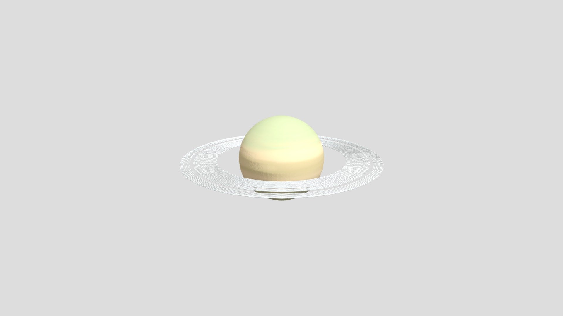 Saturn - Download Free 3D model by Daniel Campos (@dzeeks) [5f28ed7 ...